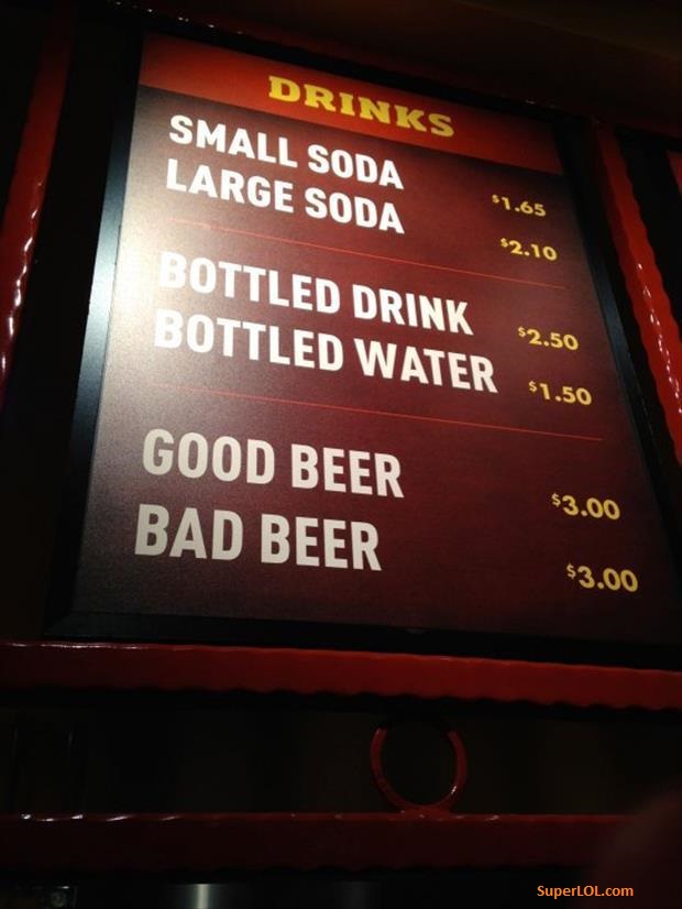 What's the difference between good and bad beer? - SuperLOL