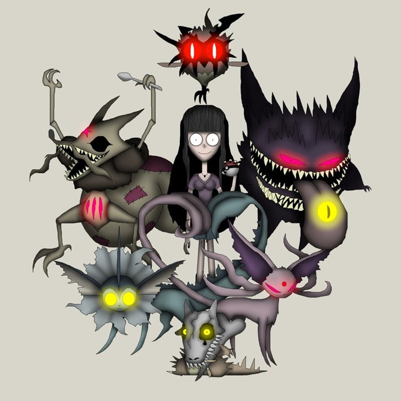 These Burton-esque Pokémon are Perfect for Halloween - SuperLOL